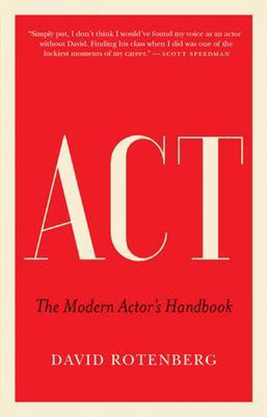 Act | 9781770414686 | David Rotenberg | Boeken | bol