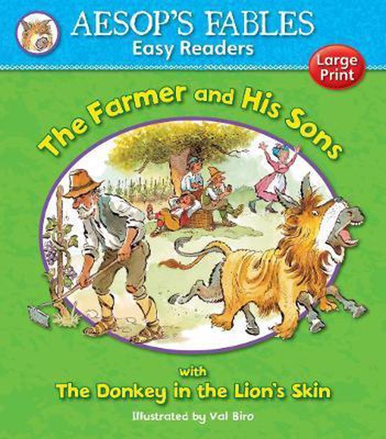 Aesop's Fables Easy Readers-The Farmer and His Sons & The Donkey in the ...