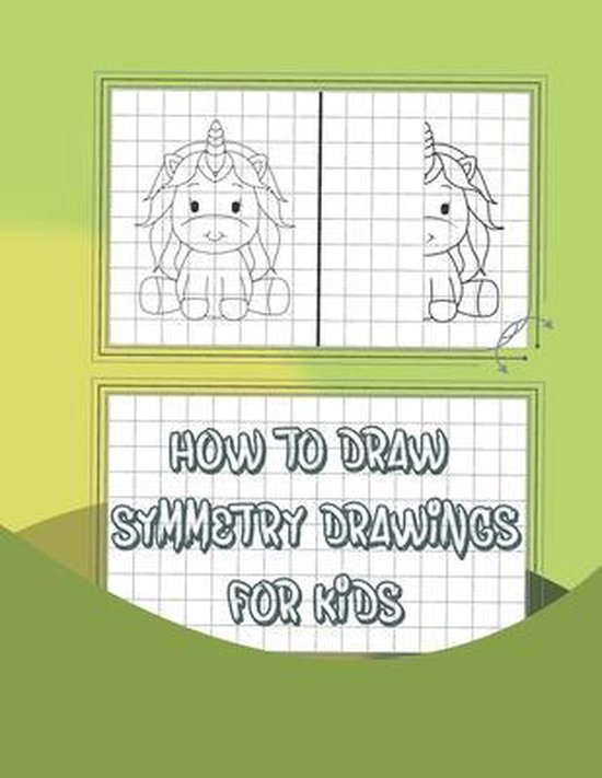 How to draw symmetry drawings for kids: Simple step-by-step guide to ...