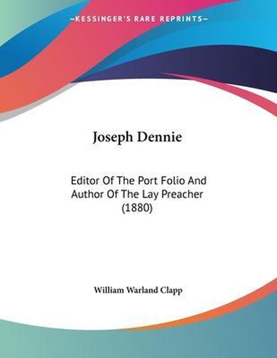 Joseph Dennie, William Warland Clapp | 9781104136253 | Boeken | bol