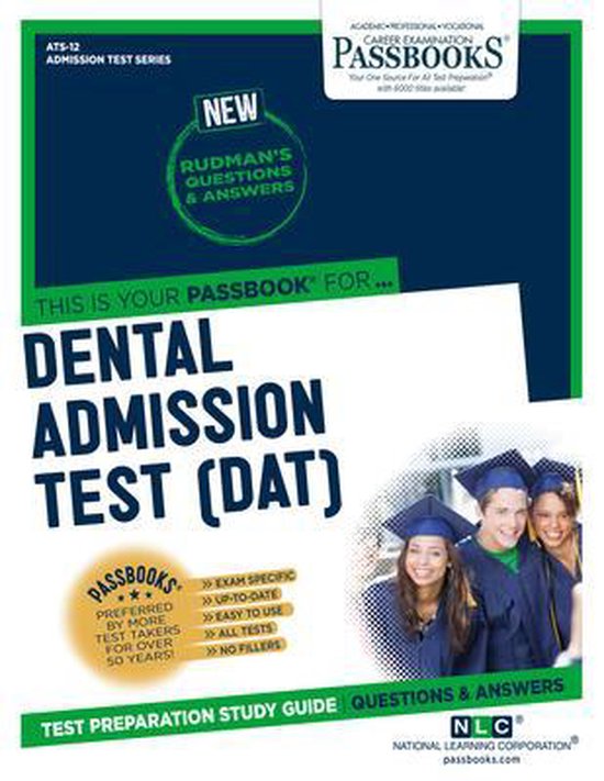 Admission Test- Dental Admission Test (Dat) (Ats-12) | 9781731850126 ...