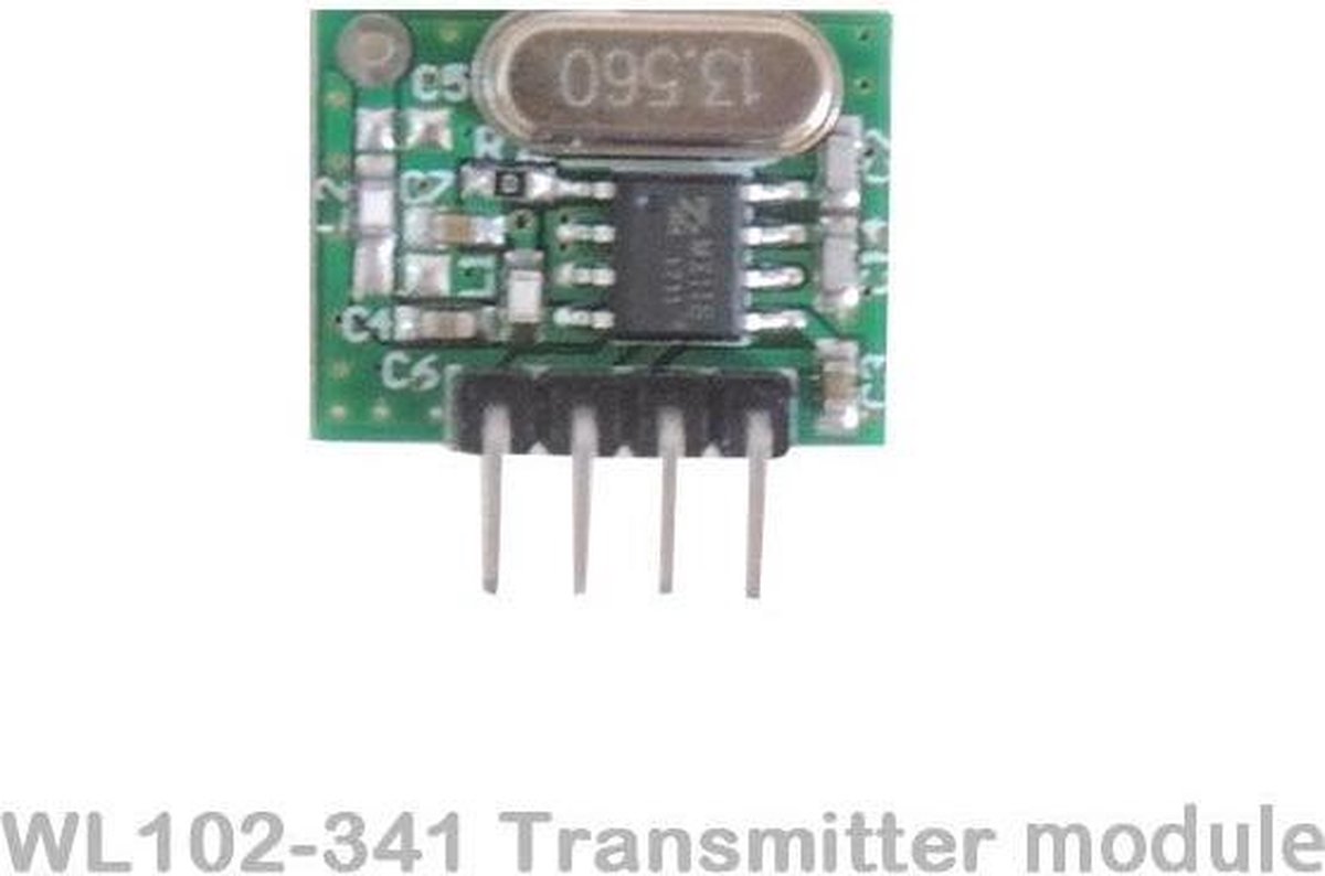 433 mhz rf ontvanger en zender module, afstandsbedieningen voor arduino ...