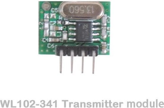 433 mhz rf ontvanger en zender module, afstandsbedieningen voor arduino ...