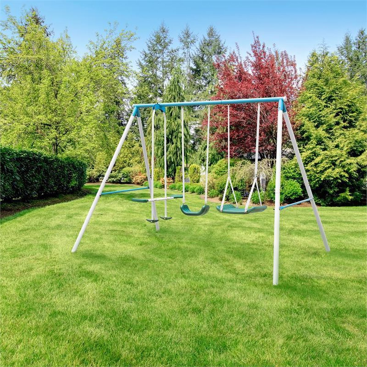 oneConcept Olav kinderschommel schommelframe tuinschommel kind wip ...