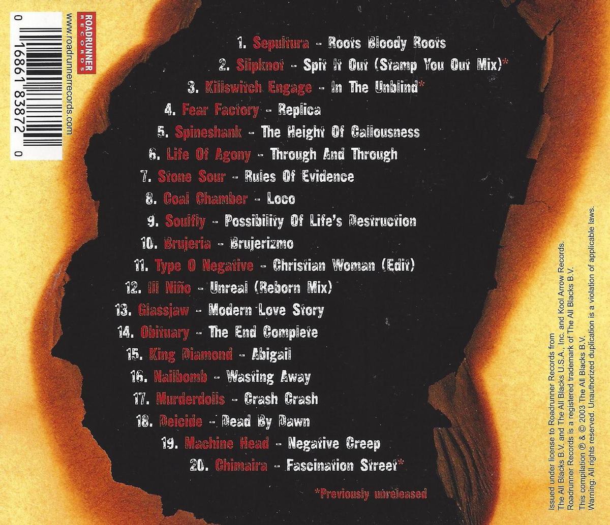 Various - Heart Of Roadrunner Records, Various | CD (album) | Muziek ...