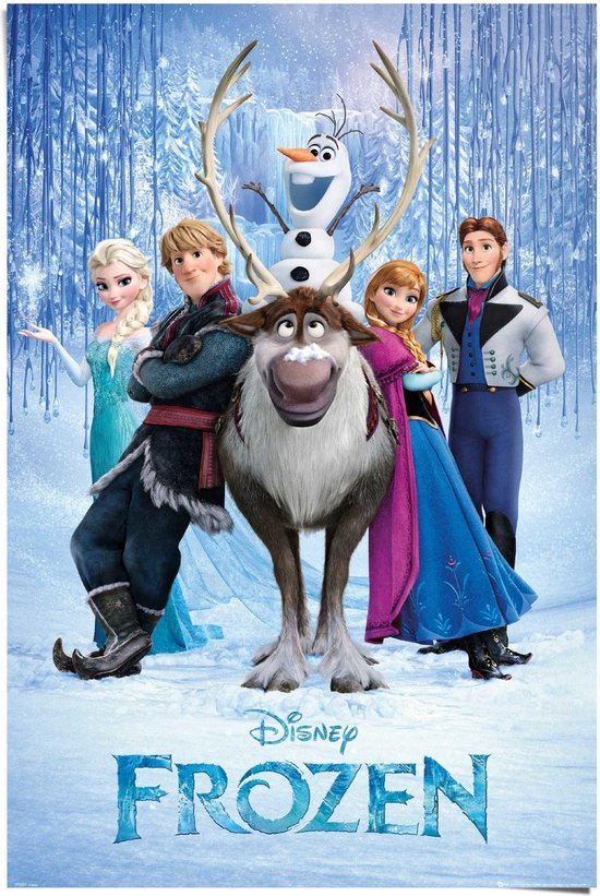 Reinders Poster Frozen - Teaser - Poster - 61 × 91,5 cm - no. 24366 ...