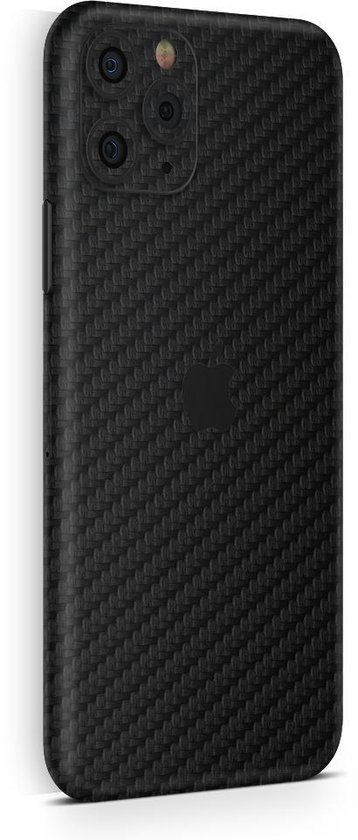 iPhone 11 Pro Skin Carbon Zwart - 3M Sticker | bol