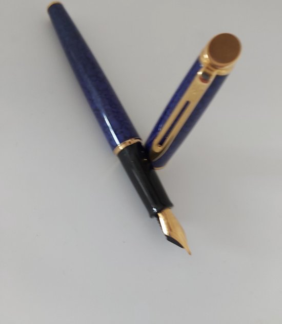 Waterman Vulpen Hemisphere Marble Lacque Blauw | bol