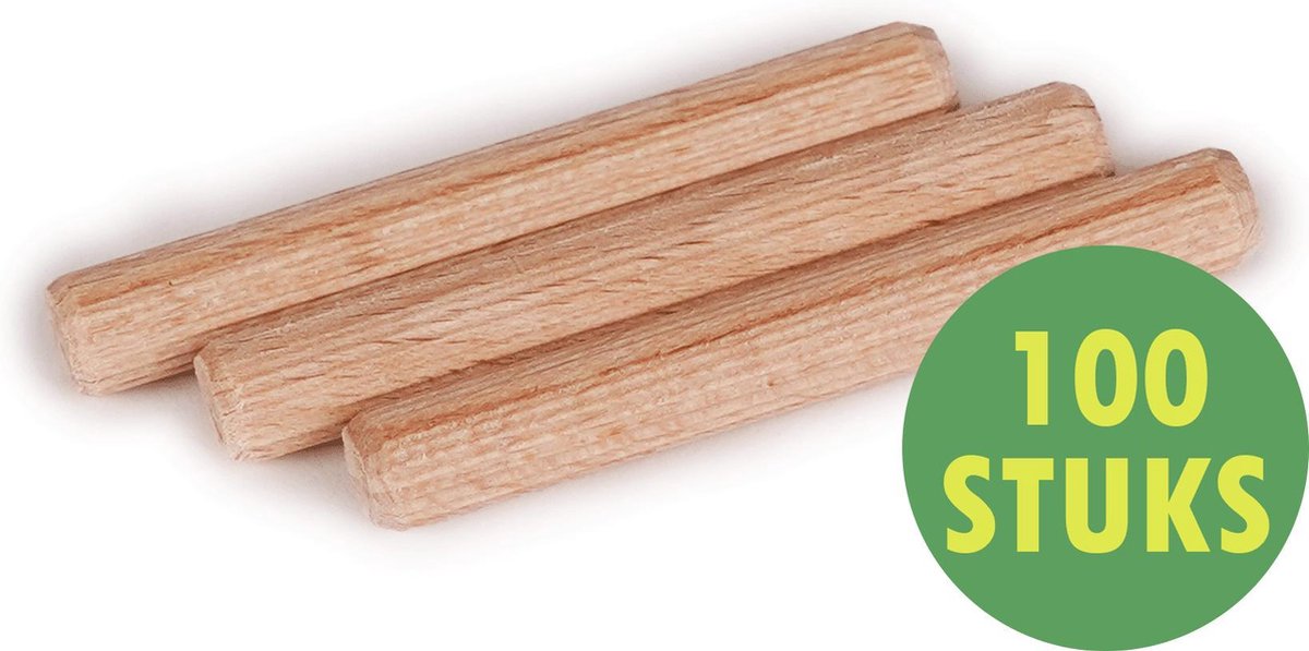 Deuvels | 8x60 mm | 100 stuks | Duurzaam | AMCO | Klussen / Hobby ...