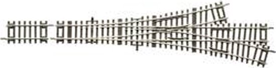 H0 Roco RocoLine (zonder ballastbed) 42454 Driewegwissel 287.5 mm 1 stuk(s) | bol