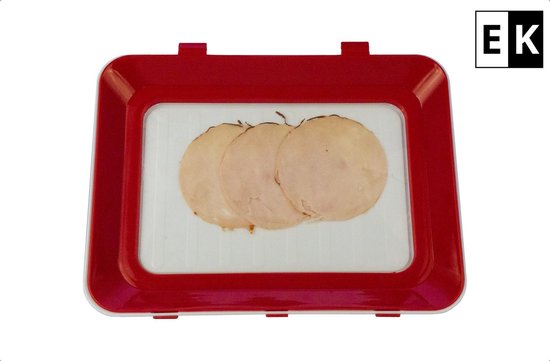 Vleeswarendoos – Bewaardoos met Deksel – Voedselcontainer Barbecueën ...