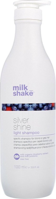 Milk_shake Silver Shine Light Shampoo 1000ml | bol