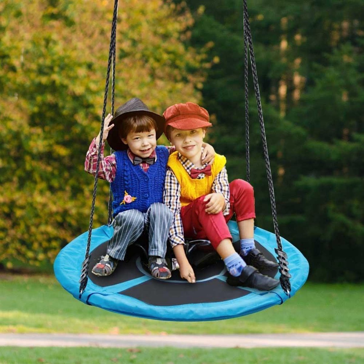 Nestschommel Pro - Ronde schommel - 200kg belasting - Voor kinderen en ...