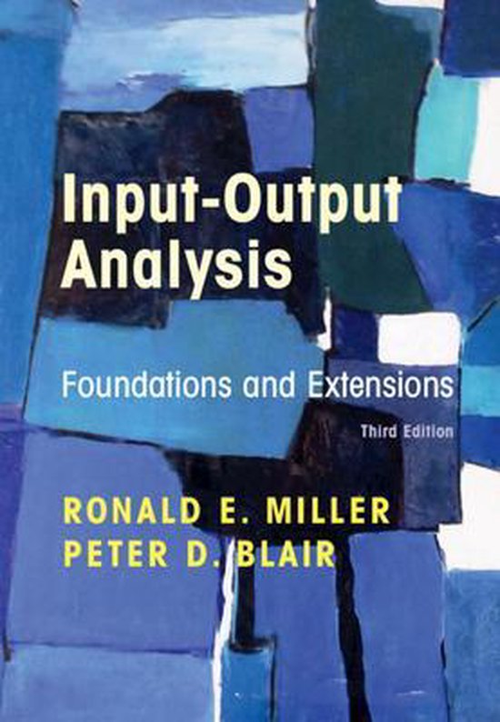 Input-Output Analysis | 9781108723534 | Ronald E. Miller | Boeken | bol.com