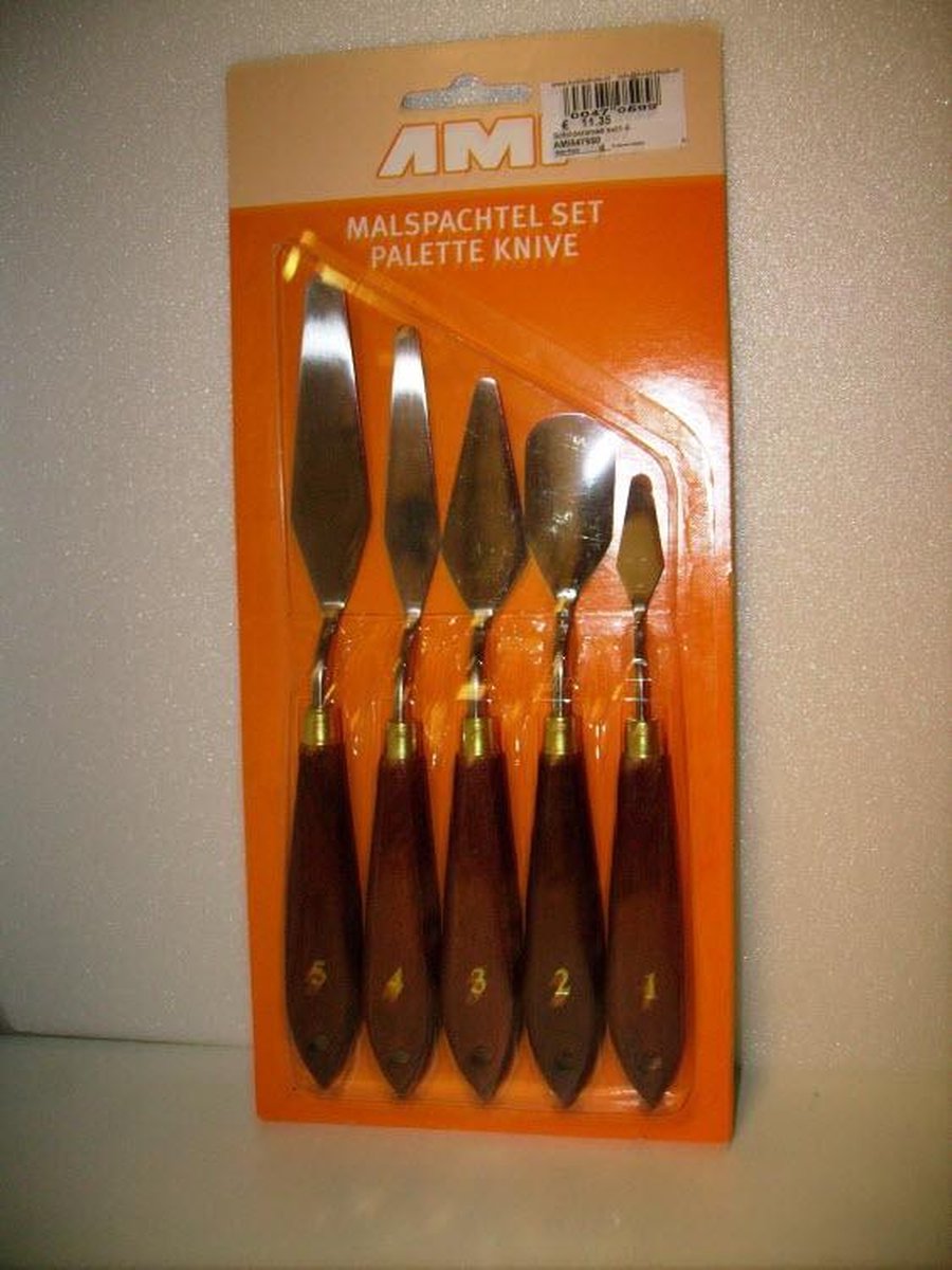 Schildersmes set 1-5 / G1-R12-42 | bol.com