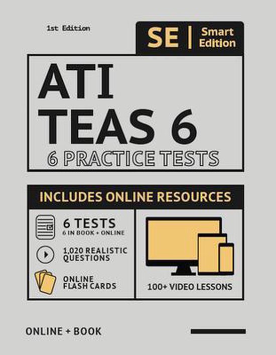 Ati Teas 6 Practice Tests Workbook 2020 2nd Edition | 9781949147650 ...