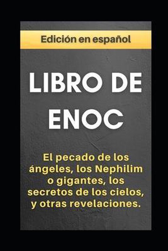 Los Libros de Enoc- Libro de Enoc, Anonimo Enoch | 9798739354877 ...