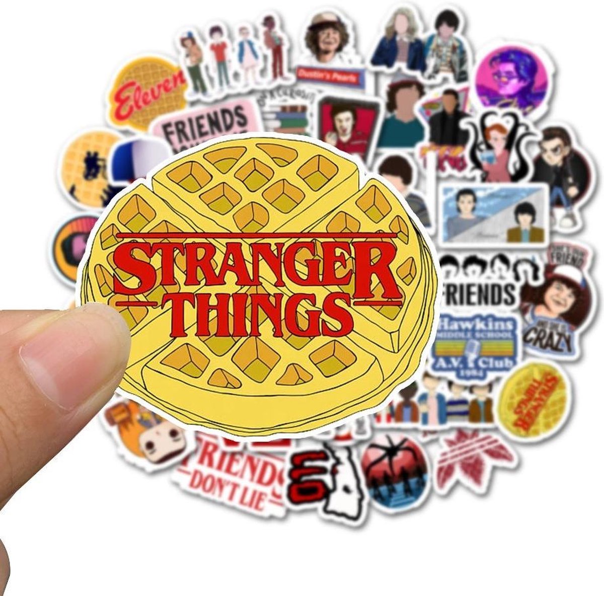 Stranger things stickers – 50 stuks – Stranger things – Stranger things ...