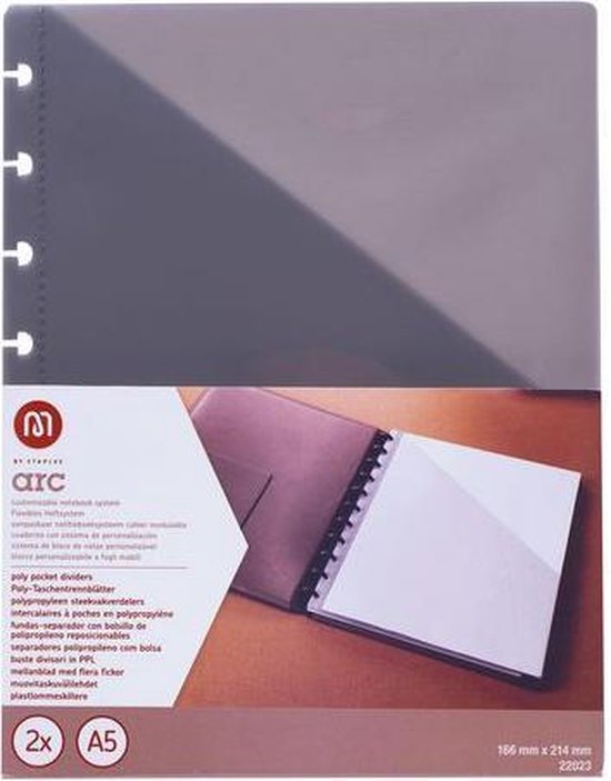 Showtas ARC A5 rook transparant/pak 2 | bol