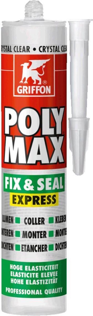 Bison Polymax expr kit de montage limpide 290ml | bol.com