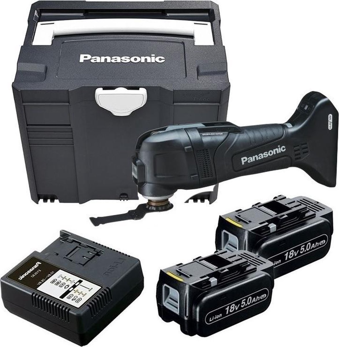 Panasonic EY46A5LJ2G32 18V Li-ion accu multitool set (2x 5.0Ah accu) in ...