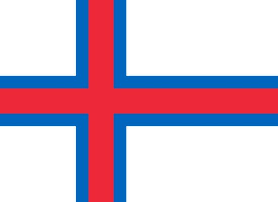 Vlag Faeroer Eilanden 200x300cm | bol