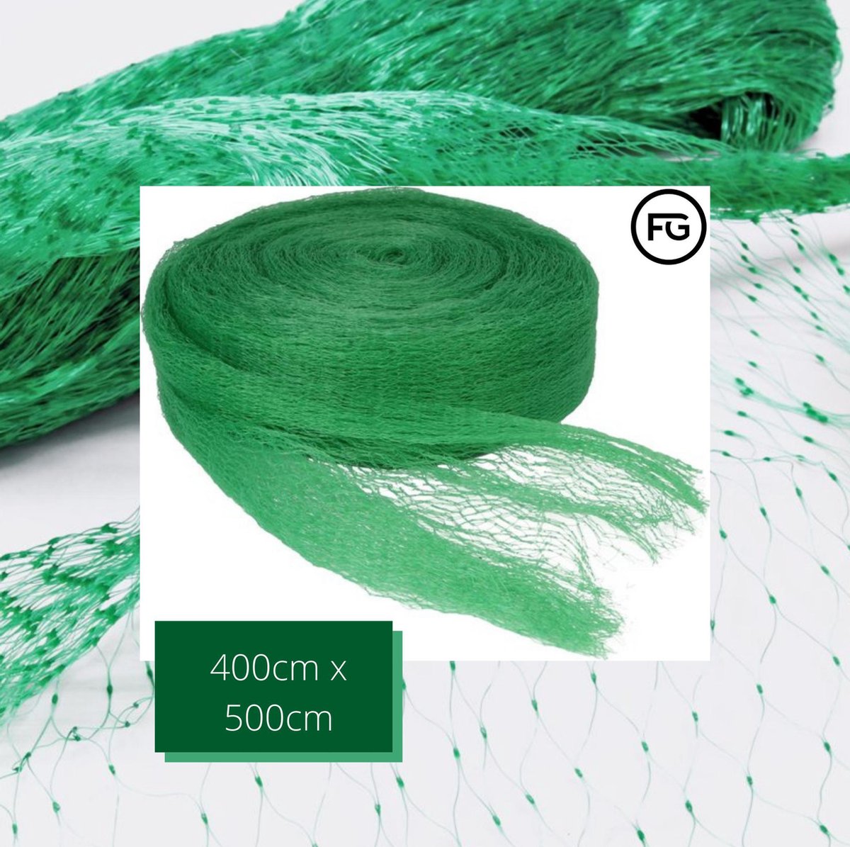 FG Premium Vogelnet - 2 stuks - Vogelnet 400CM x 500CM - Vogelgaas ...
