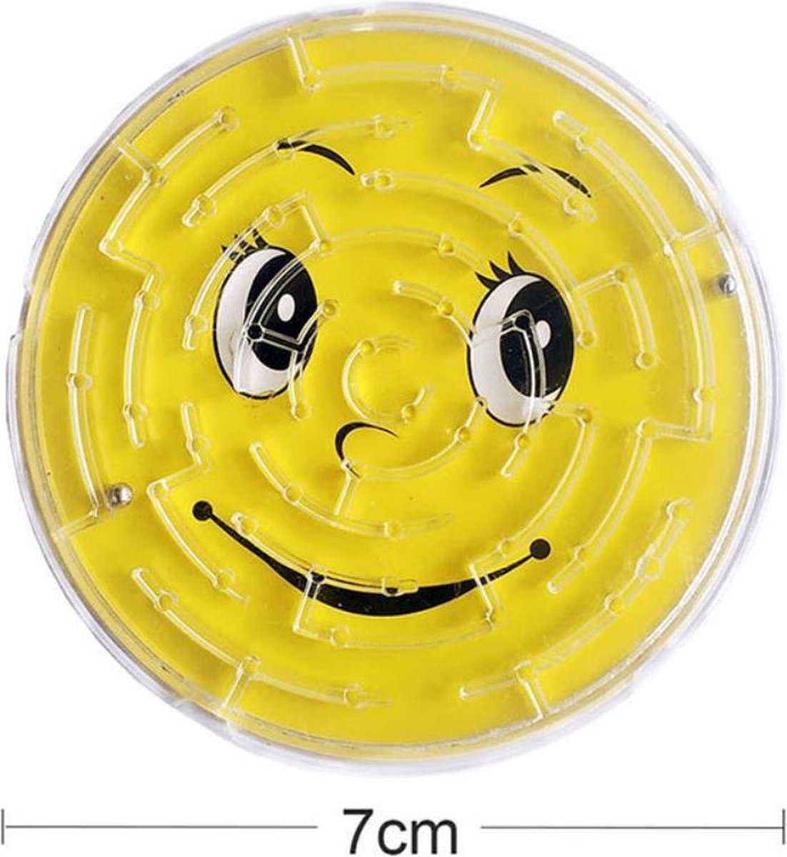 Doolhof Spel - 2 Stuks - Behendigheidsspel - Geduldspel - Smiley ...