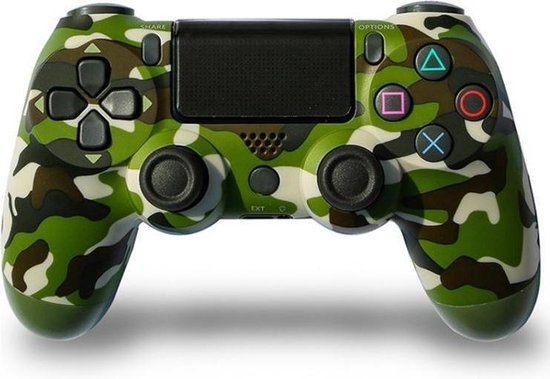 Playstation 4 Controller Camouflage Groen | bol.com