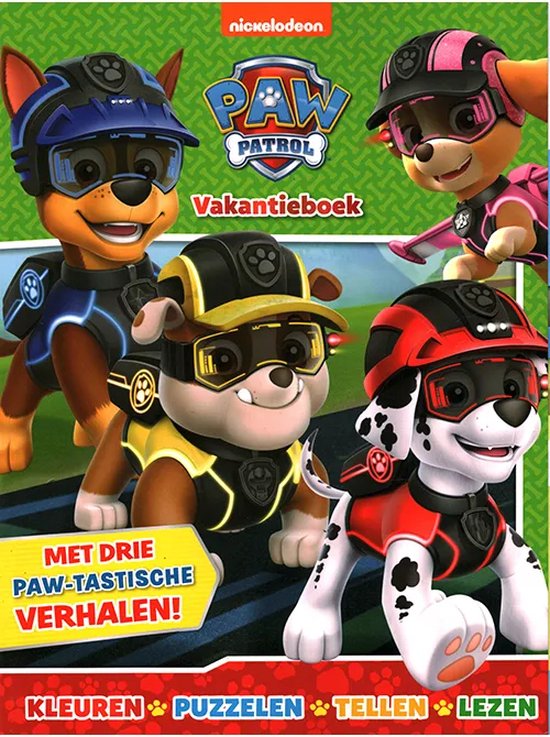Nickelodeon Paw Patrol Vakantieboek - 2024 | bol