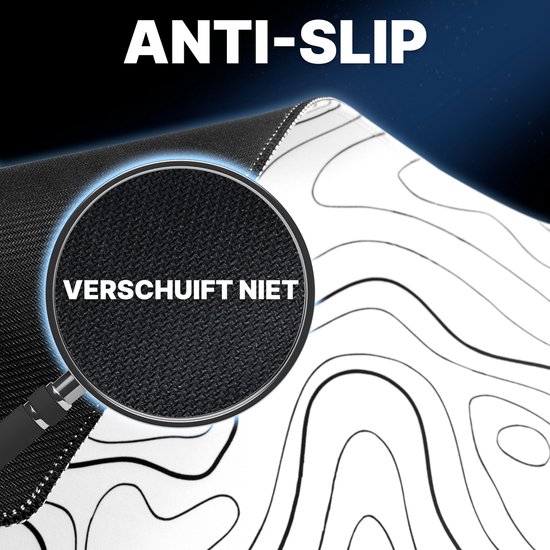 What's Goods® Muismat 90x40 cm XXL (4mm dik) - Gaming Mousepad / Game ...