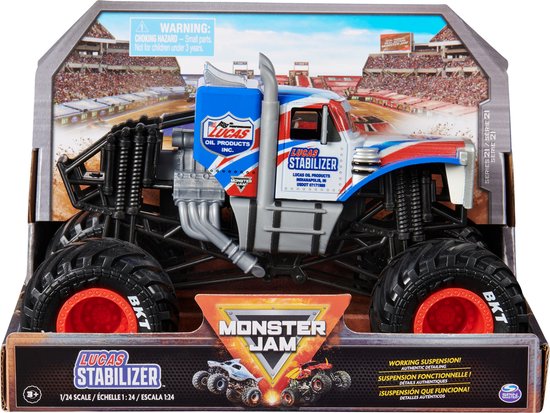Hot Wheels monster jam truck Lucas Stabilizer - monstertruck 19 cm ...