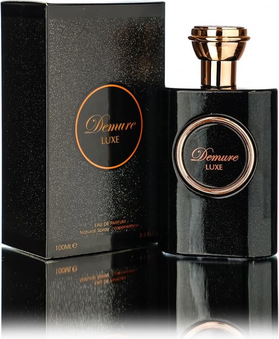 FRAGRANCE WORLD - DEMURE LUXE - EDP - 100ML - BLACK OPIUM DUBAI DUPE | bol