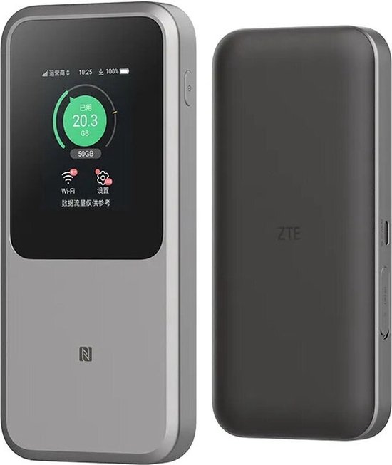 ZTE MU5120 5G Router - 9800 mAh - Dual-band Wi-Fi 6 - Ztemu5120 | bol