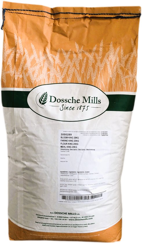 Bloem King 25kg - brood bakken - bakingrediënt - bloem | bol
