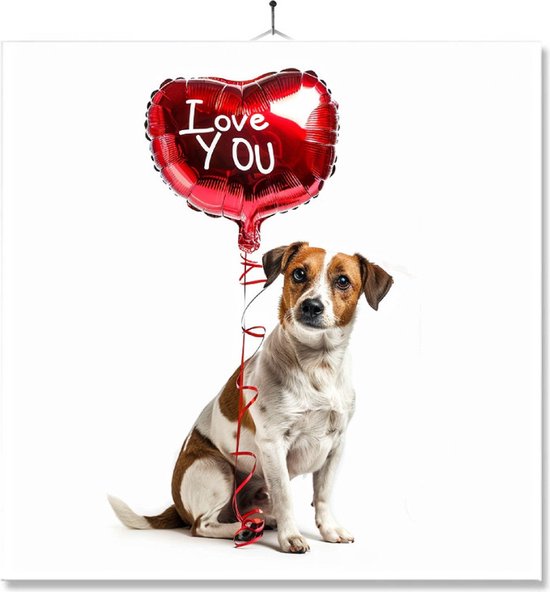 Tegel Met Opdruk | Geschenk | Wc | Toilet | I Love You | Jack Russel | bol