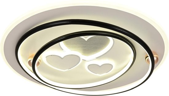 Mobsethome Plafondlamp rond led verlichting dimbaar 50 Diameter | bol