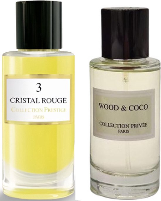 Collection Prestige Paris Unisex ( Wood-coco 50 ML )( Nr 3 Cristal ...