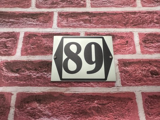 huisnummer 89 klassiek | bol