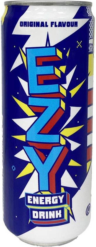 EZY ENERGY DRINK SLIM CANS 25CL - 24 stuks | bol