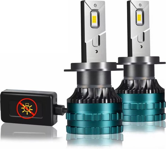 H7 LED 2 Stuks Canbus 20000LM 1 Auto Koplamp 60W Led lamp Auto ...