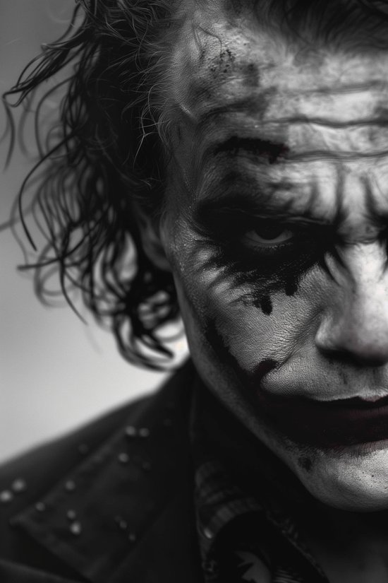 Heath Ledger Poster - Acteur - Hollywood - Iconische - Zwart Wit ...