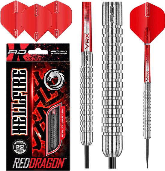 RED DRAGON - Hell Fire A: Steeltip Tungsten Dartpijlen Professioneel ...