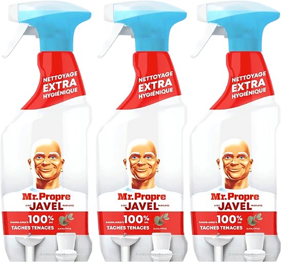 Mr Proper Javel Eucalyptus met Bleek middel 3x500ml | bol