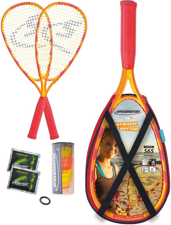 Speedminton S65 set – speedbadminton – crossminton – speed badminton ...