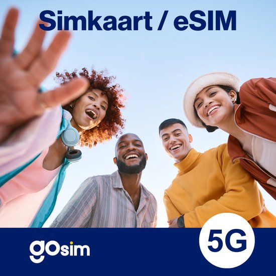 Prepaid Simkaart Montenegro - 8GB - 42 Dagen - eSIM - 4G & 5G - GoSIM | bol