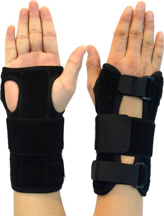 Polsbrace met Spalk - Geschikt voor links en rechts - Duim brace ...