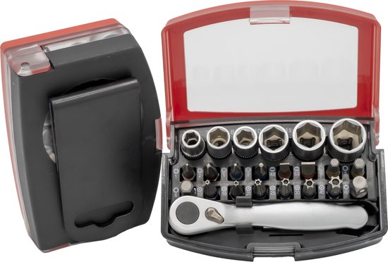 Labor Promo Bit Set 24 delig.De "ZZSPEC0044 Bevat: Doppen 6, 7, 8, 10, 11, 13 enz, | bol