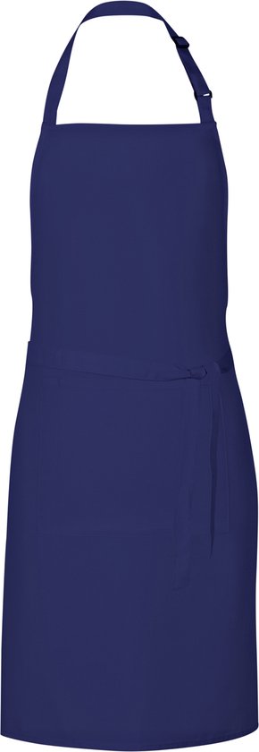 Grillschort met zak - Navy - 85 x 72 cm - Link Kitchen Wear | bol