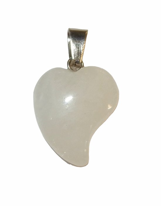 Wit Agaat Hartje Hanger | bol